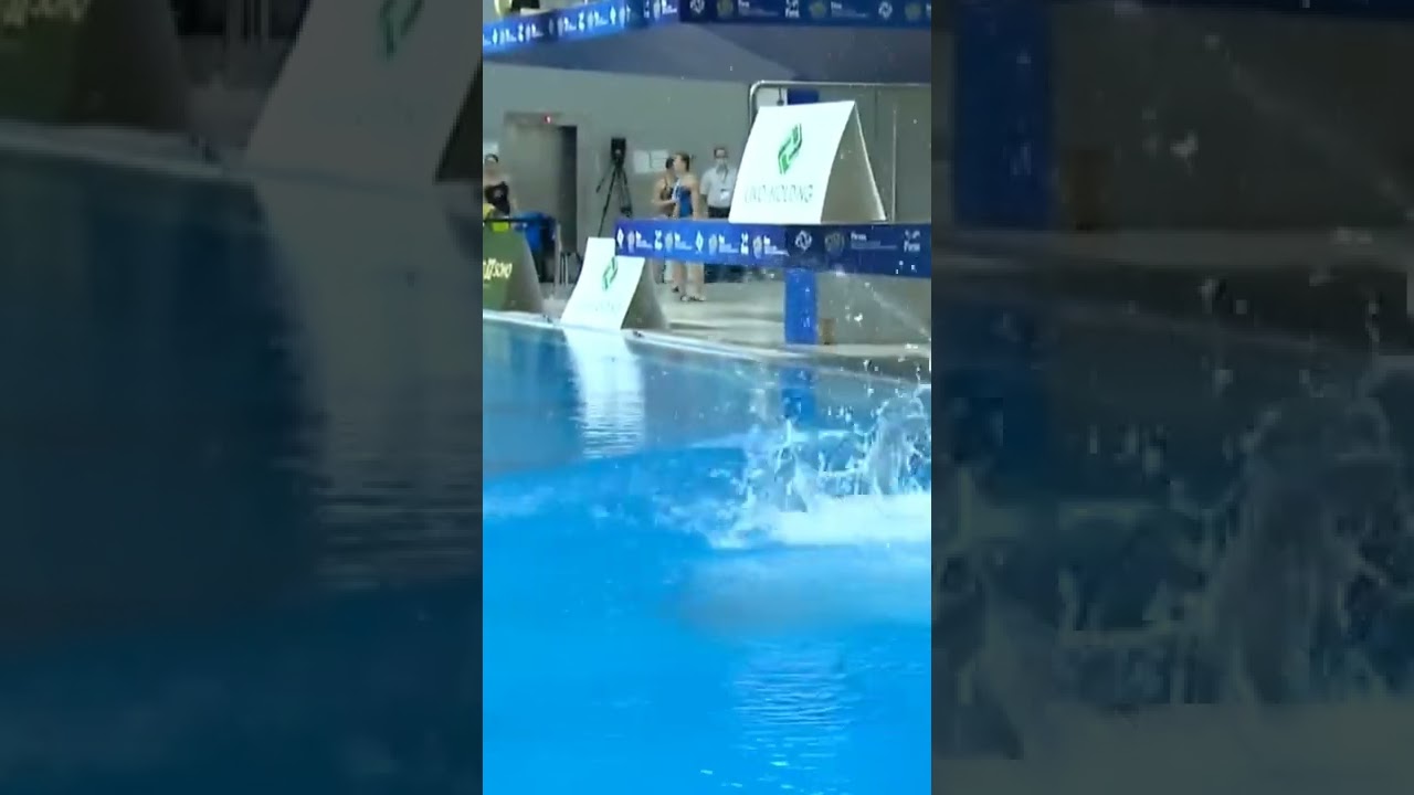 Nais Gillet (France) _ 1m Springboard - Junior Diving Championships # ...